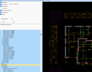 Viewer / Übernahme von DWG DGN IFC – Artifex